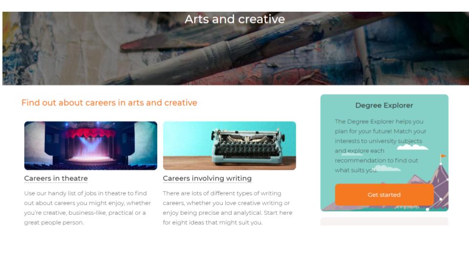 Considering a Creative Career? – ECP Arts
